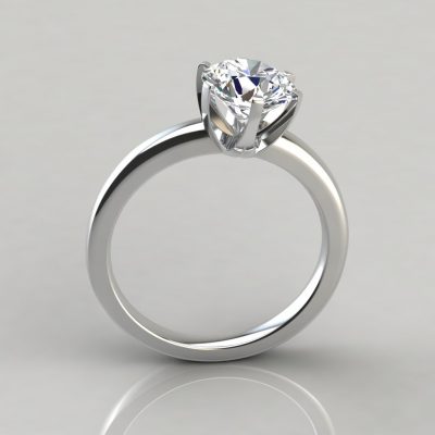 Six Prong Solitaire Engagement Ring - PureGemsJewels