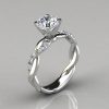 Twist Round Cut Engagement Ring - PureGemsJewels